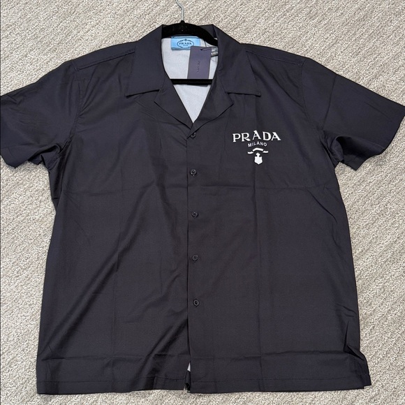Prada | Shirts | Prada Mens Dark Buttondown Shirt | Poshmark